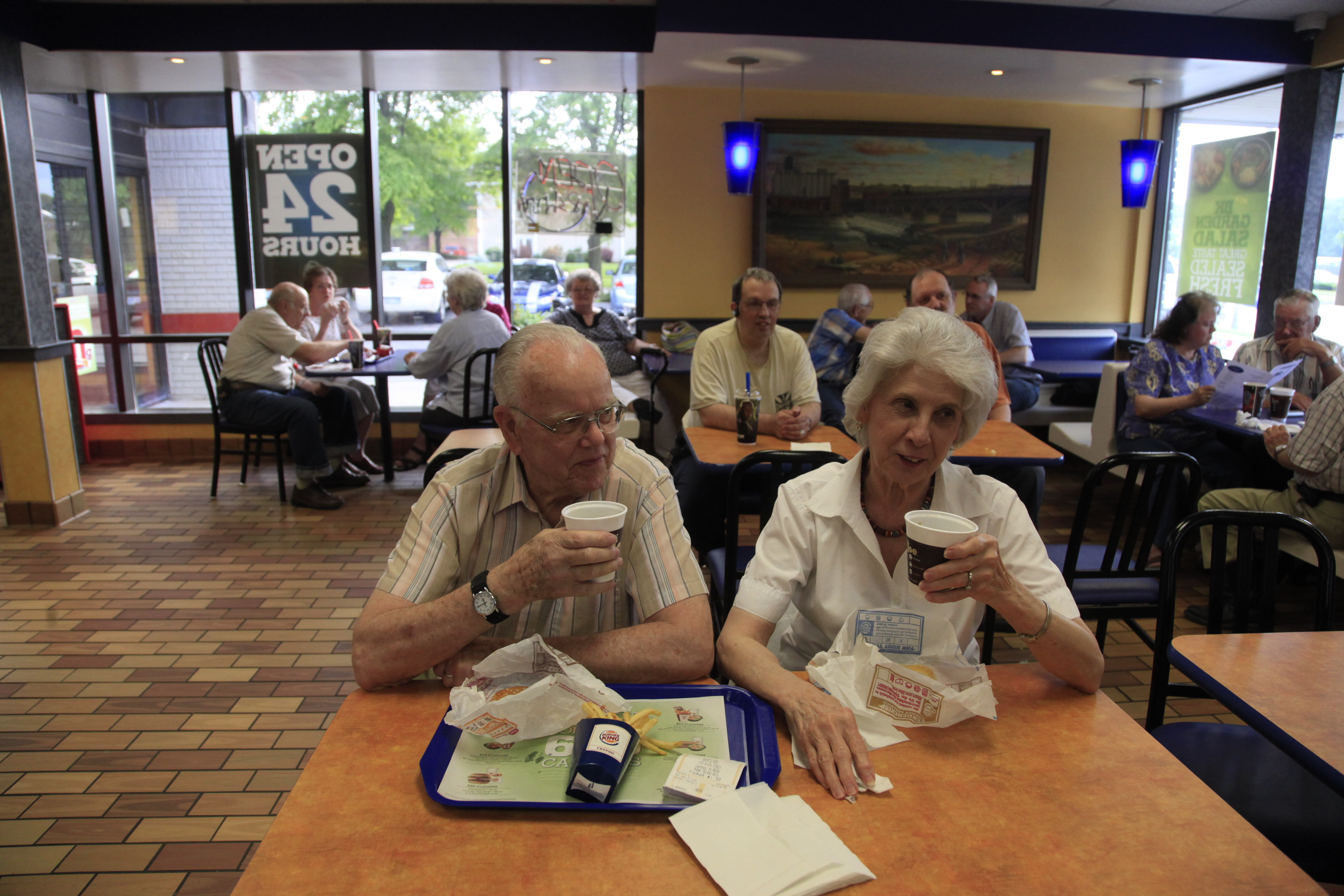 BK Lounge: Senior group turns local Burger King in a weekly honky-tonk ...